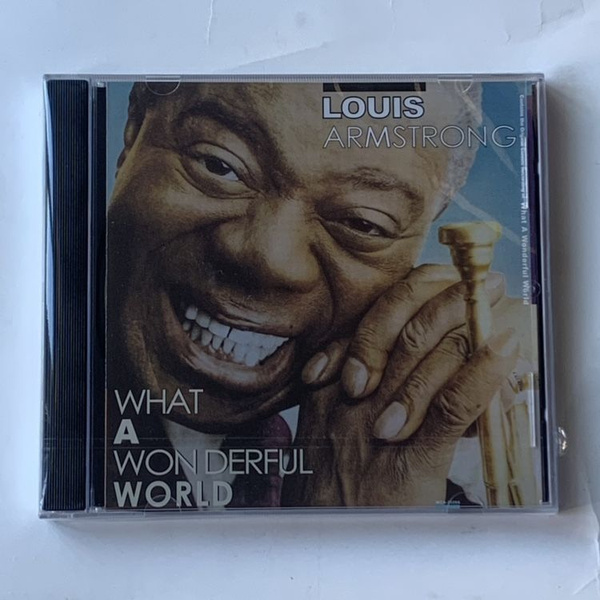 Louis Armstrong What A Wonderful World CD Совершенно новый Запечатанный ...
