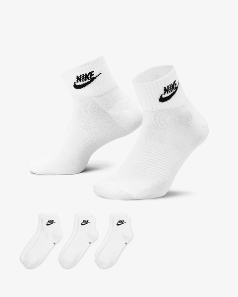 Носки Nike Everyday Lightweight Ankle, 3 пары купить на OZON по низкой ...