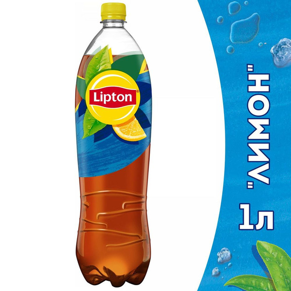 Холодный чай Липтон со вкусом Лимона 12шт по 1л - купить с доставкой по ...