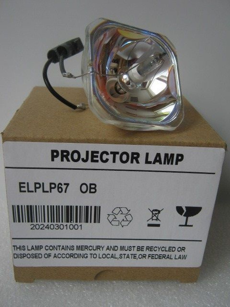 Epson ELPLP67 оригинальная лампа без модуля - купить с доставкой по ...