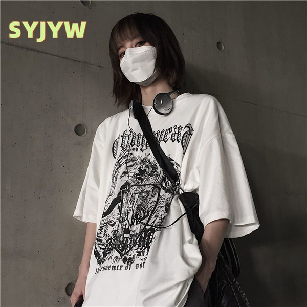 Футболка SYJYW, размер 40, цвет белый, Полиэстер - купить по выгодной цене в интернет-магазине ...