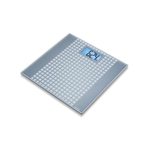 Весы стеклянные Beurer GS 206 Squares, серые - купить с доставкой по ...