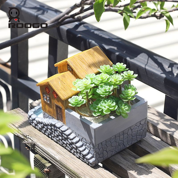 Roogo Горшок для цветов, 10.5 см х 10.5 см х 15 см, 2.1 л, 1 шт купить ...