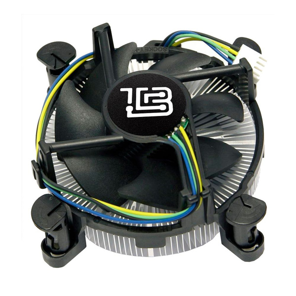 Кулер для процессора BaseTech Original, 1х80мм, 800-2700rpm, 4-pin, Al+Cu, черный купить на OZON ...
