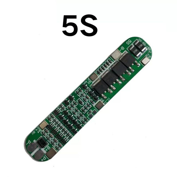 BMS 5S 18.5V(21V) Плата управления литий-ионным аккумулятором BMS ...
