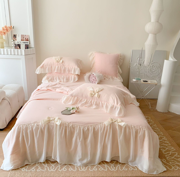 Комплект постельного белья Mency MencyRuffles , наволочки 70x70, 50x70 ...
