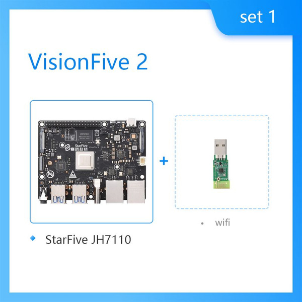 Интерактивная игрушка VisionFive2 RISC-V AI, StarFive JH7110 с ...