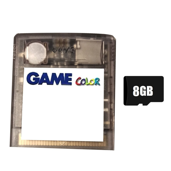 Игровой Картридж Для GBA Со Сбросом Одной Кнопкой, Прозрачный Черный ...