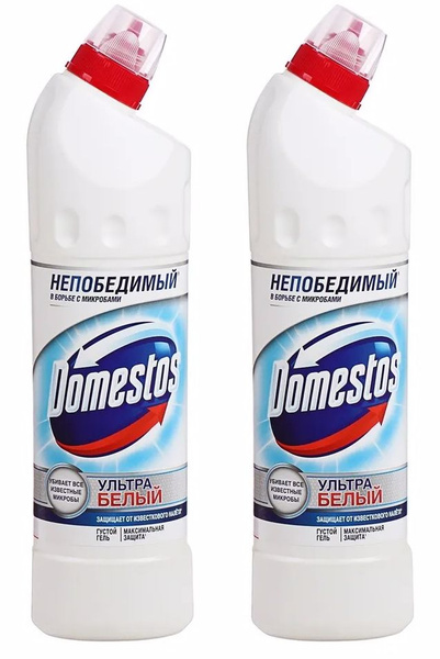 Чистящее средство для унитаза Domestos / Доместос Ультра Белый ...