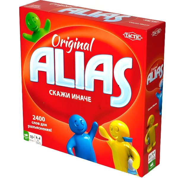 Настольная игра "ALIAS. Скажи иначе" / Алиас / Настольная игра для ...