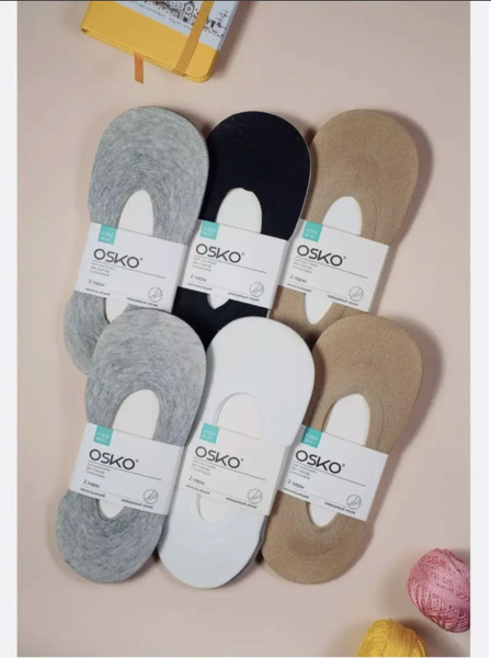 Подследники Osko, 6 пар купить на OZON по низкой цене (1638976300)