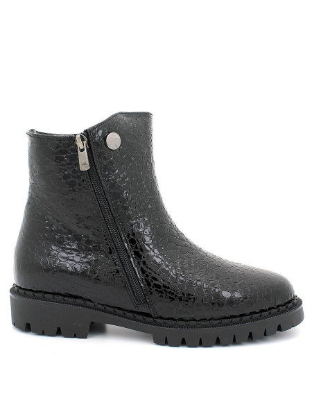 Полусапоги Женский Ascalini, размер 37 черный Демисезон 8 Стандартный низкий (до 4 см) Россия ...