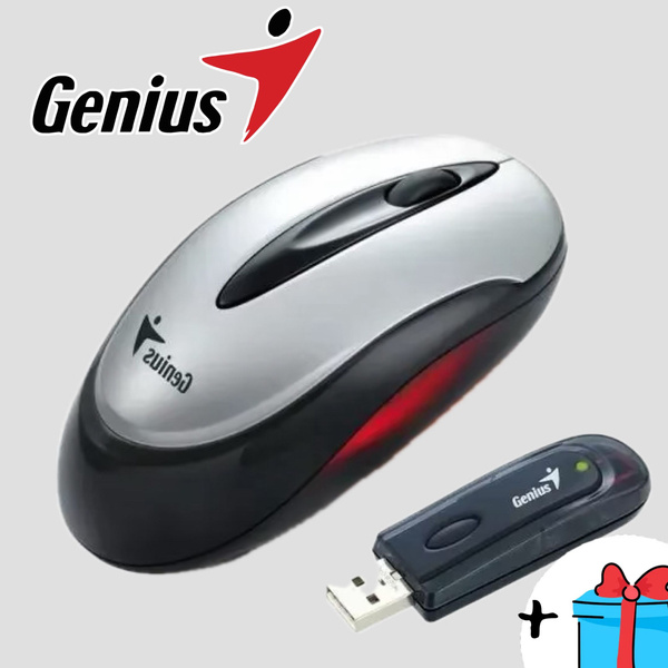 Мышь беспроводная Genius беспроводная Traveler 600 , серебристый ...