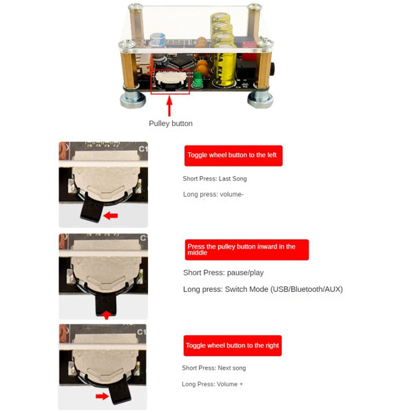 -PT2 HIFI 5.1 BT USB-декодер плеер FLAC APE Аудиоприемник - купить с ...