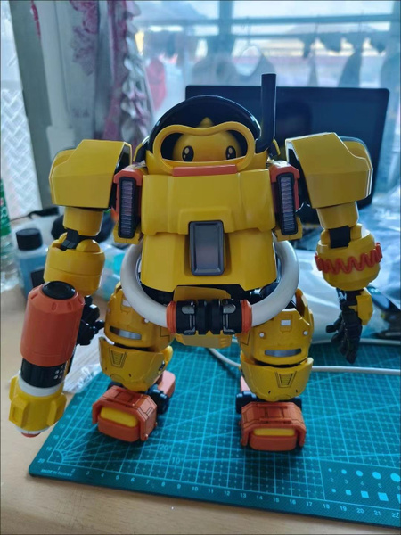 SOSKILL Gundam/Фигурка-SPA DUCK/Alloy Skeleton Соберите модель/22CM ...