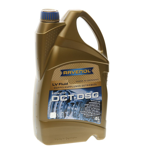 Масло трансмиссионное DCT/DSG LV Fluid 4л RAVENOL купить c доставкой на ...