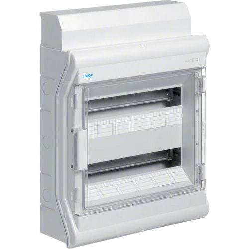 Щит Hager Vector IP65 VE218DN открытой (настенной) установки 36 (2х18 ...