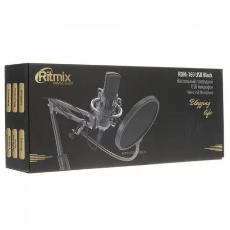 Микрофон игровой (для стриминга) Ritmix RDM-169 - купить по выгодной цене в интернет-магазине ...