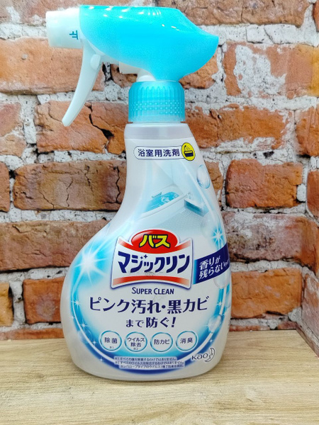 Kao Magiclean Super Clean Спрей-пенка для ванной комнаты с ...