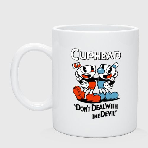 Кружка HIKOMORI "Cuphead, Don't deal with devil", 335 мл - купить по ...