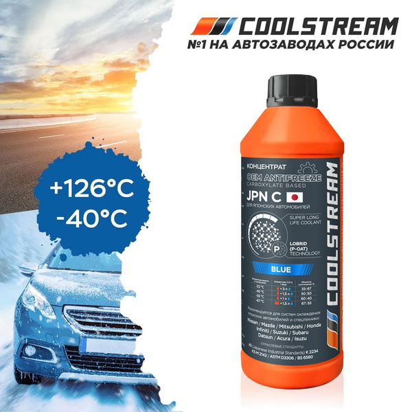 Антифриз Coolstream JPN C Концентрат, Концентрат купить по выгодной цене в интернет-магазине ...