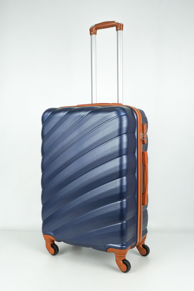 Чемодан Chemodan 360 средний из ABS пластика на 4-х съемных колесах с кодовым замком (Lotus ...