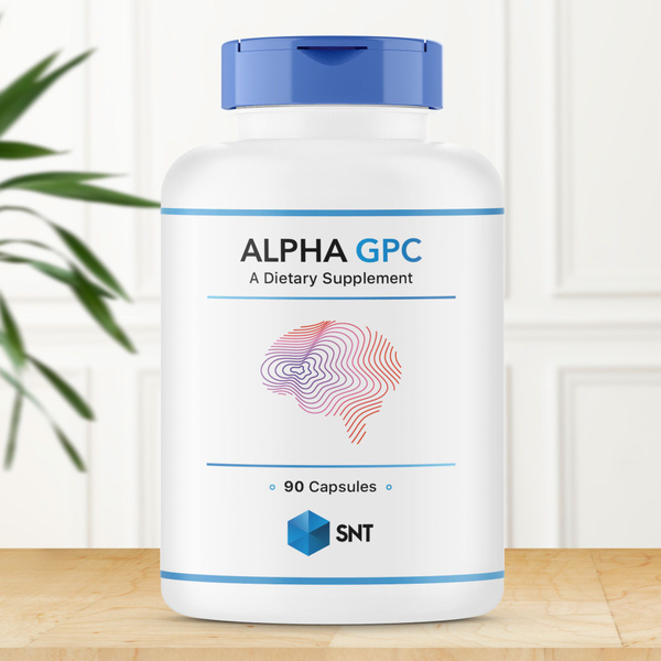 SNT Alpha GPC Витамин B4 холин 300 мг, 90 капсул - купить с доставкой ...