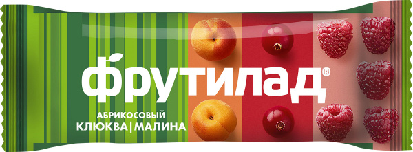 Батончик фруктовый ФРУТИЛАД с клюквой и малиной, 30г - купить с ...