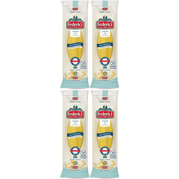 Макаронные изделия Federici No 3 Спагетти без глютена 400 г, набор: 4 штуки купить на OZON по ...