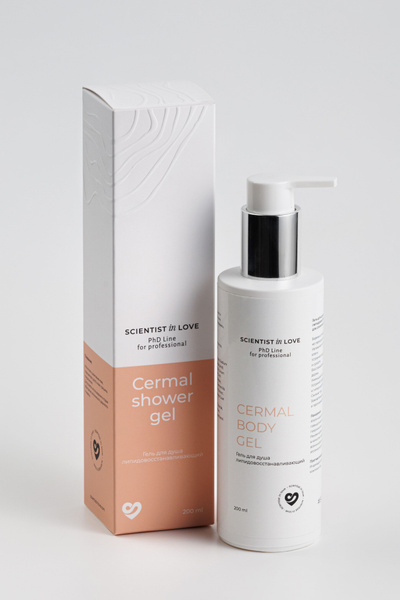 Гель для душа липидовосстанавливающий с церамидами, CERMAL SHOWER GEL ...
