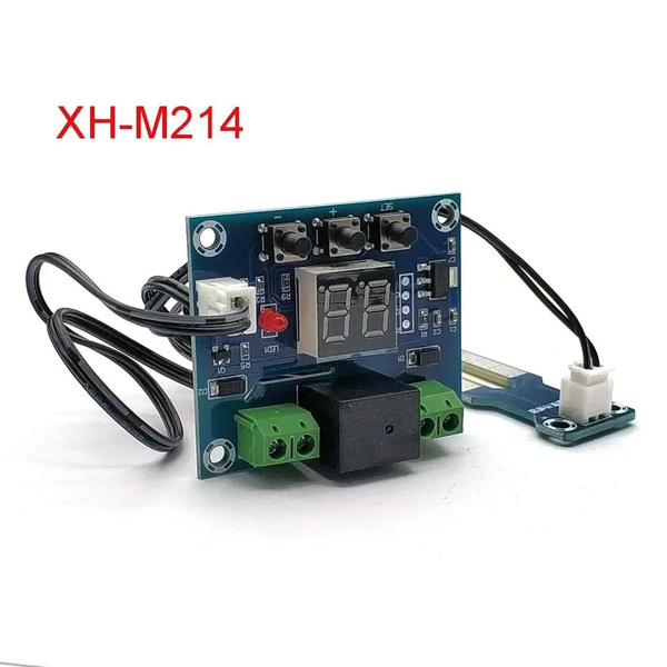 XH-M214 12V Контроллер датчика влажности почвы Система полива Автоматический модуль полива ...