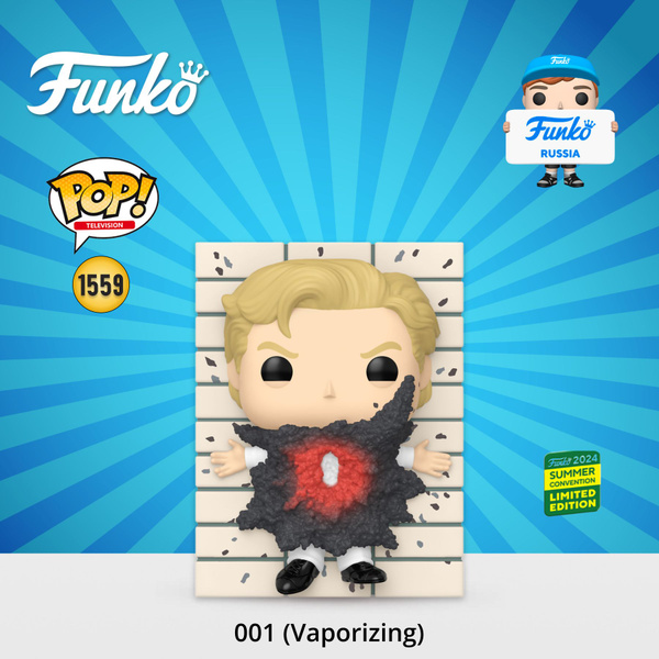 Фигурка Funko POP! TV Stranger Things 001 (Vaporizing) SDCC24 (Exc) (1559) 78310 - купить с ...