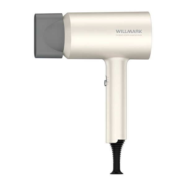 WILLMARK Фен для волос WHD 1800 Вт, скоростей 2, кол-во насадок 1, бежевый купить на OZON по ...