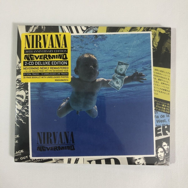 Альбом Nirvana Nevermind 30-летие Версия делюкс 2CD / Совершенно новый и нераспечатанный купить ...