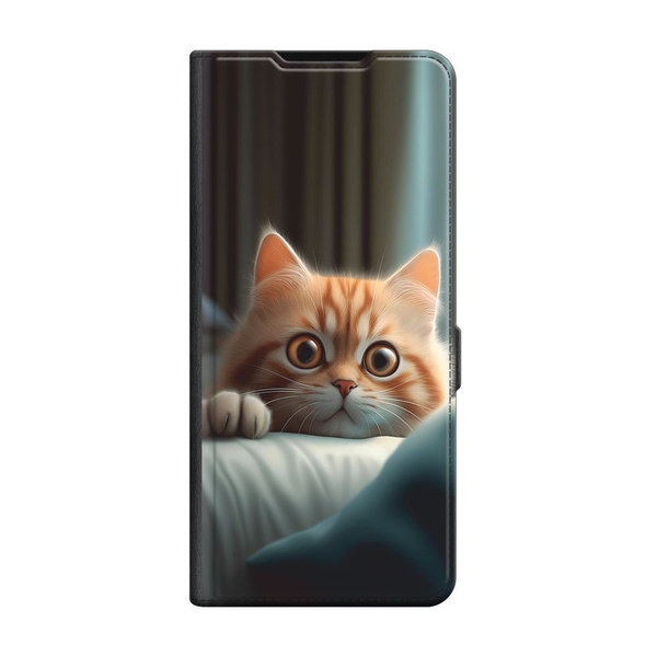 Чехол книжка на Tecno Spark Go 1 Tecno Pop 9 Техно Спарк Го 1 Техно ПОП 9 с принтом Рыженький