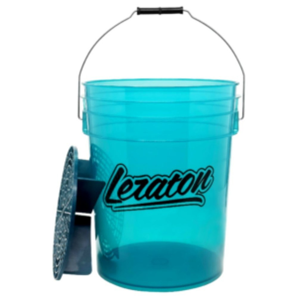 Leraton Прозрачное ведро для мойки автомобилей с сепаратором (бирюзовое) 20л BUCKET BW4 - купить ...