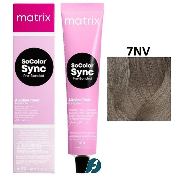 Matrix SoColor Sync 7NV Краситель для волос тон-в-тон Блондин ...