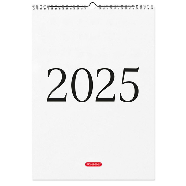 Большой откидной календарь на 2025 год на пружине купить на OZON по ...