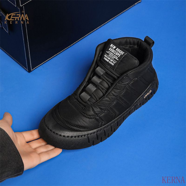 Кроссовки Мужской KERNA Натуральная кожа Бег, размер 41 R (средняя) Зима Шнурки Китай купить c ...