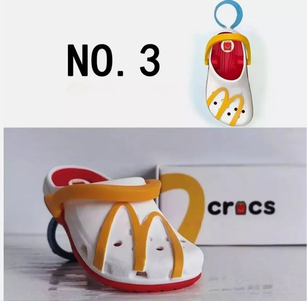 Характеристики Брелок McDonald's Mini Crocs 2024,Вкусно и точка ...