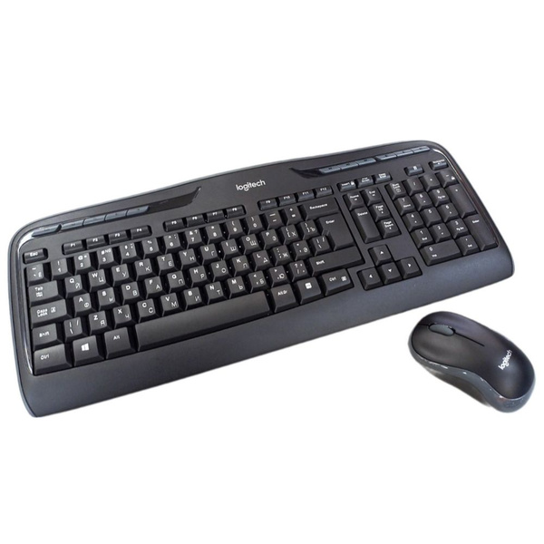 Комплект мышь + клавиатура Logitech Wireless Combo MK330, с русской ...