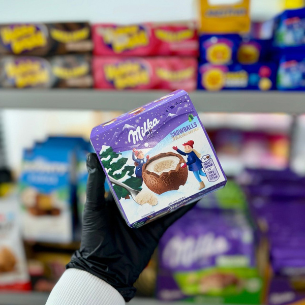 Шоколад Milka Snowballs Оригинал 112 гр. купить на OZON по низкой цене ...