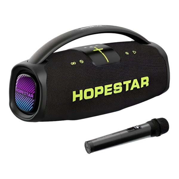 Портативная беспроводная колонка Hopestar A65 300W с микрофоном, 30000 ...
