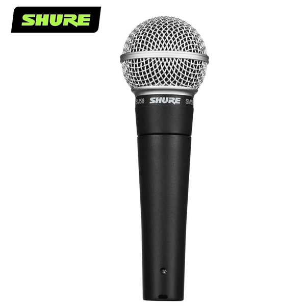 Shure Микрофон для живого вокала SM58, черный купить на OZON по низкой ...