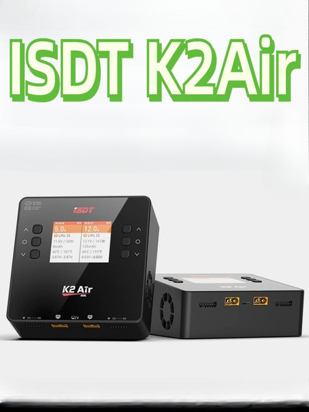 Характеристики ISDT K2Air Smart Charger Двухканальное двухканальное зарядное устройство DC500W ...