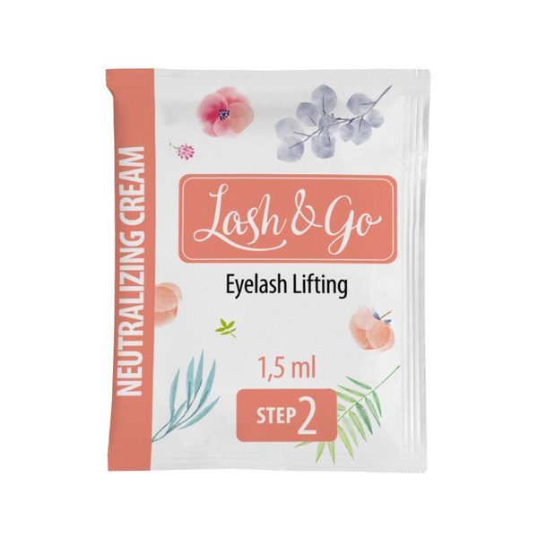 Lash&Go Состав для ламинирования ресниц №2 Neutralizing Cream в саше 1 ...