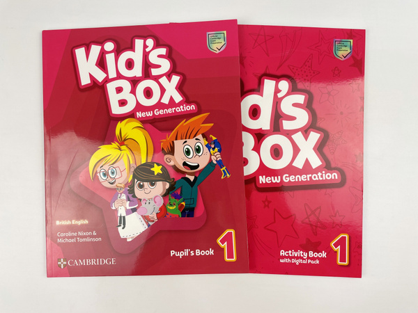 Kid's Box 1 New Generation Полный комплект Pipil's Book + Activity Book+ CD | Nixon Caroline ...