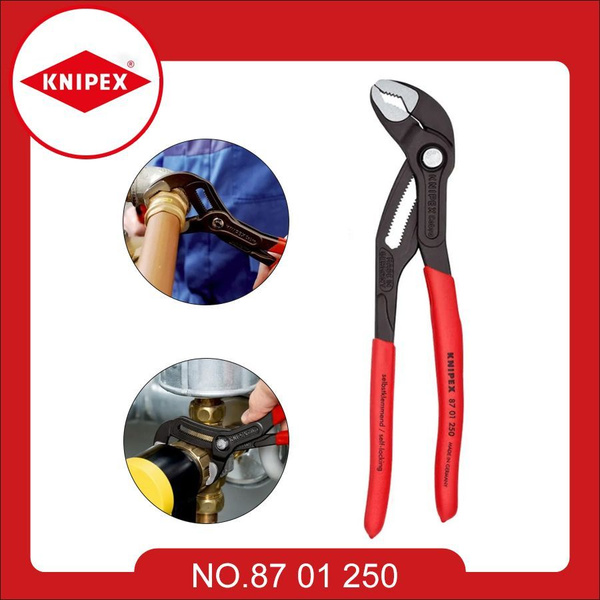 Knipex 87 01 250 Клещи переставные KNIPEX COBRA зев 50 мм, длина 250 мм KN-8701250 купить на ...
