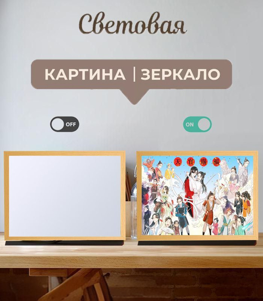 Зеркало интерьерное, 32 см х 23 см, 1 шт купить c доставкой на OZON по ...