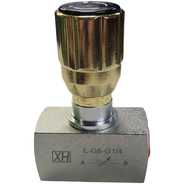 Дроссель (регулятор потока гидравлической жидкости) (1/4) BSP, 315 бар, 40 л/мин, DN 8 мм купить ...